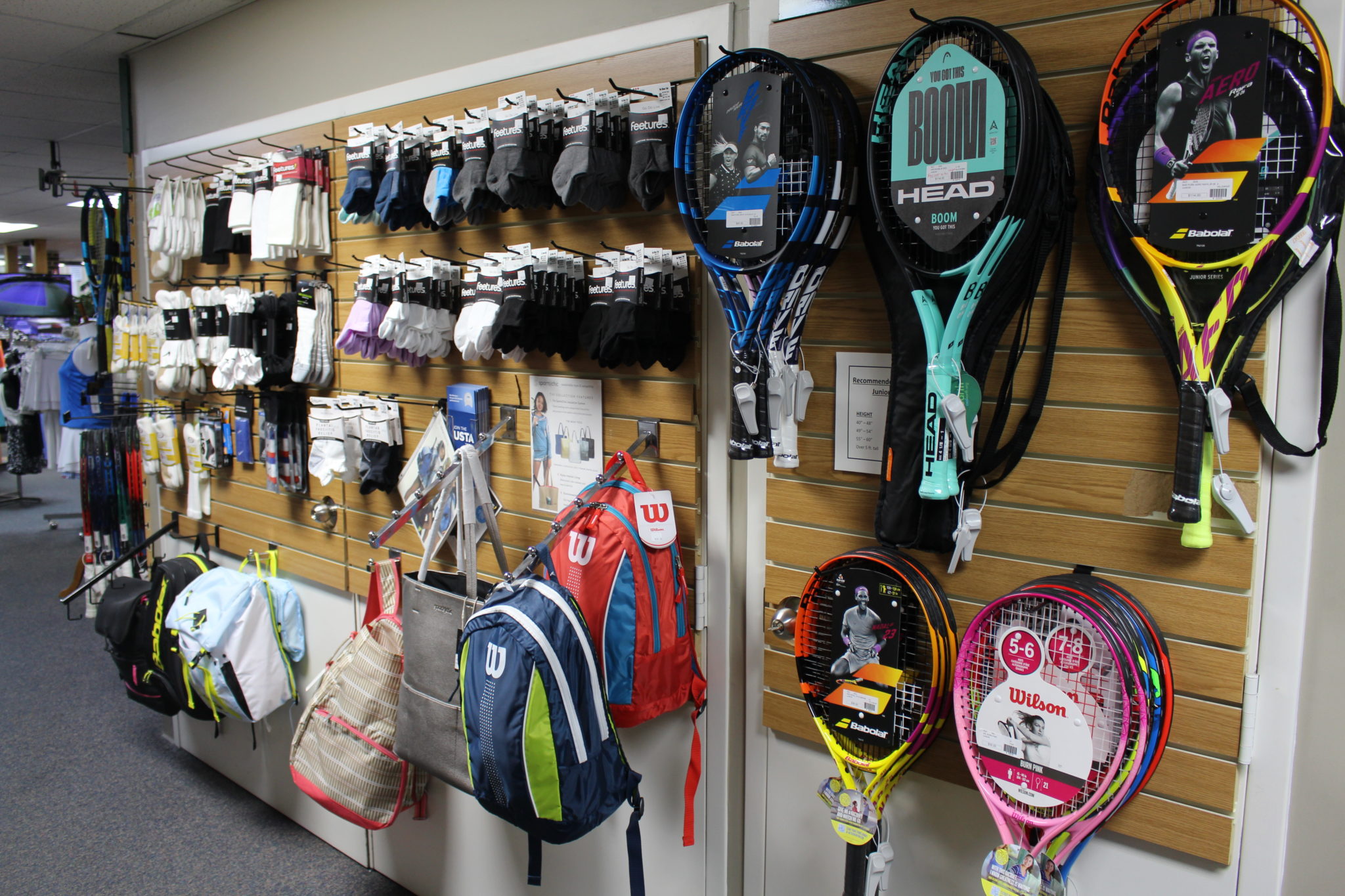 Pro Shop - South Bend Racquet Club